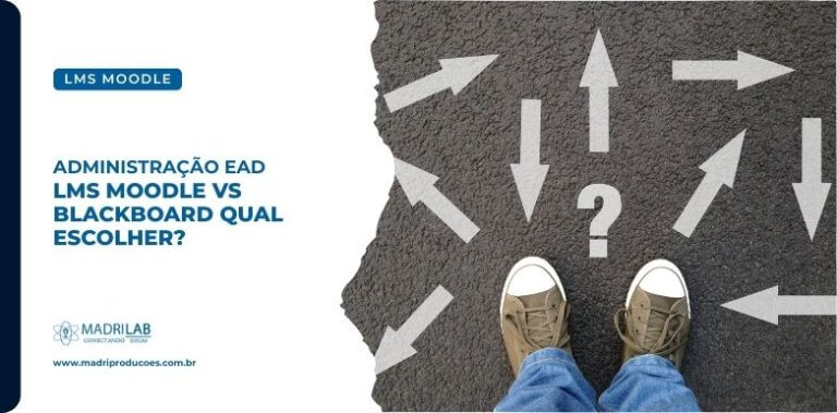 LMS Moodle vs Blackboard qual escolher? - Madri Lab